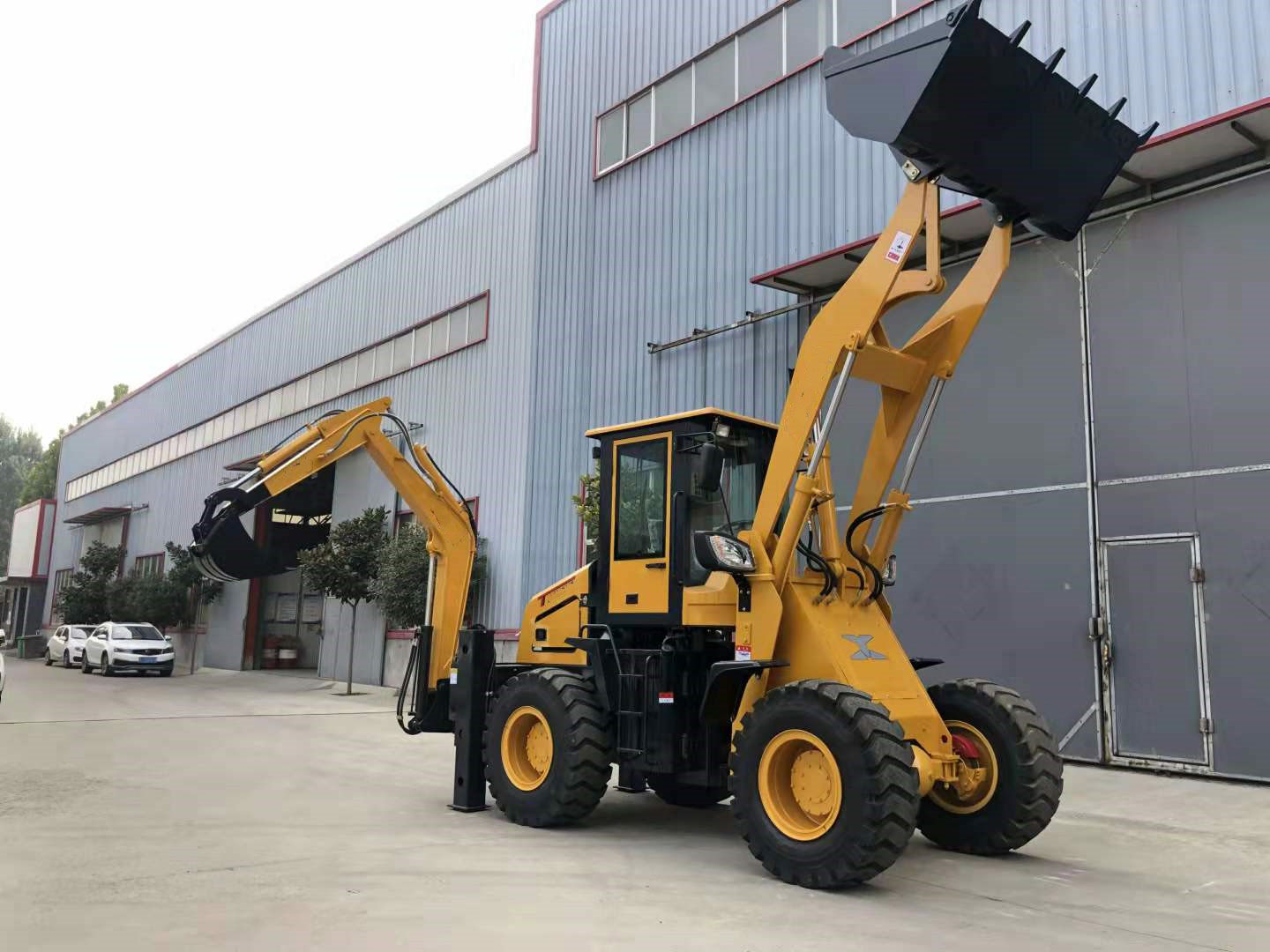 6 Ton Backhoe Loader Factory_Manufacture_Supplier - China Machinery ...